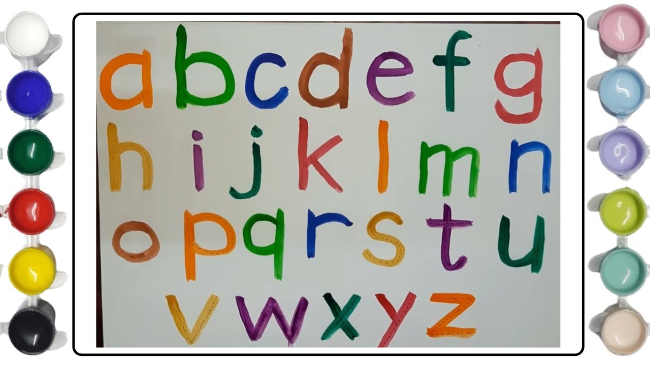 🎨 Handwritten ABCD & Counting : Fun & Easy Learning for Kids ...