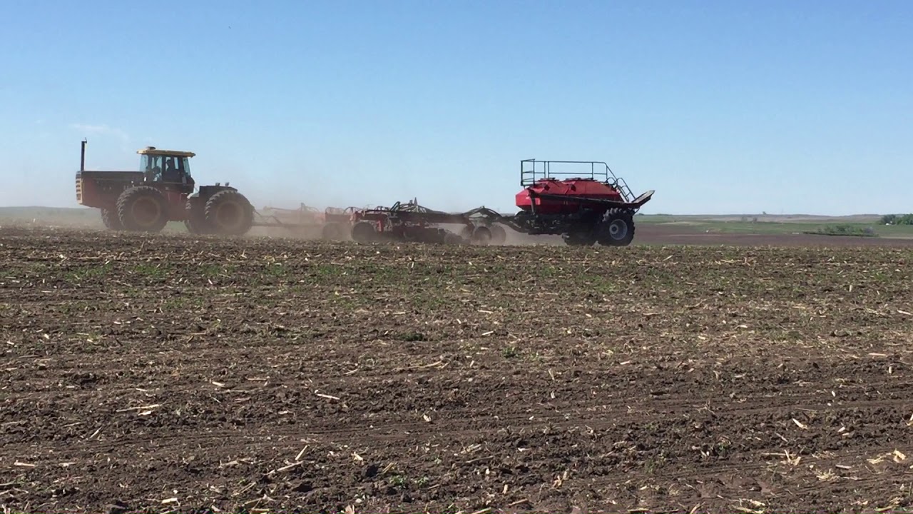 planting with the case disk drill - YouTube