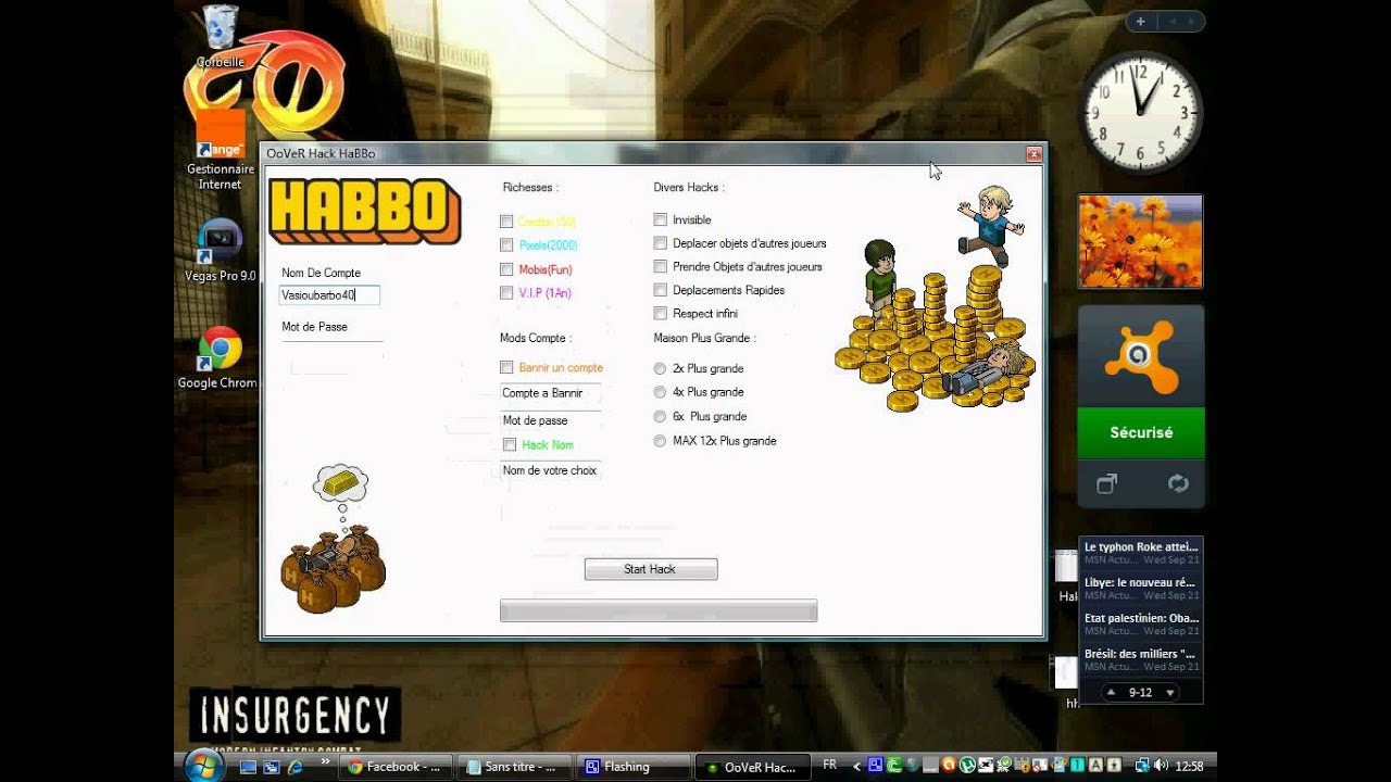 Hack Habbo - YouTube