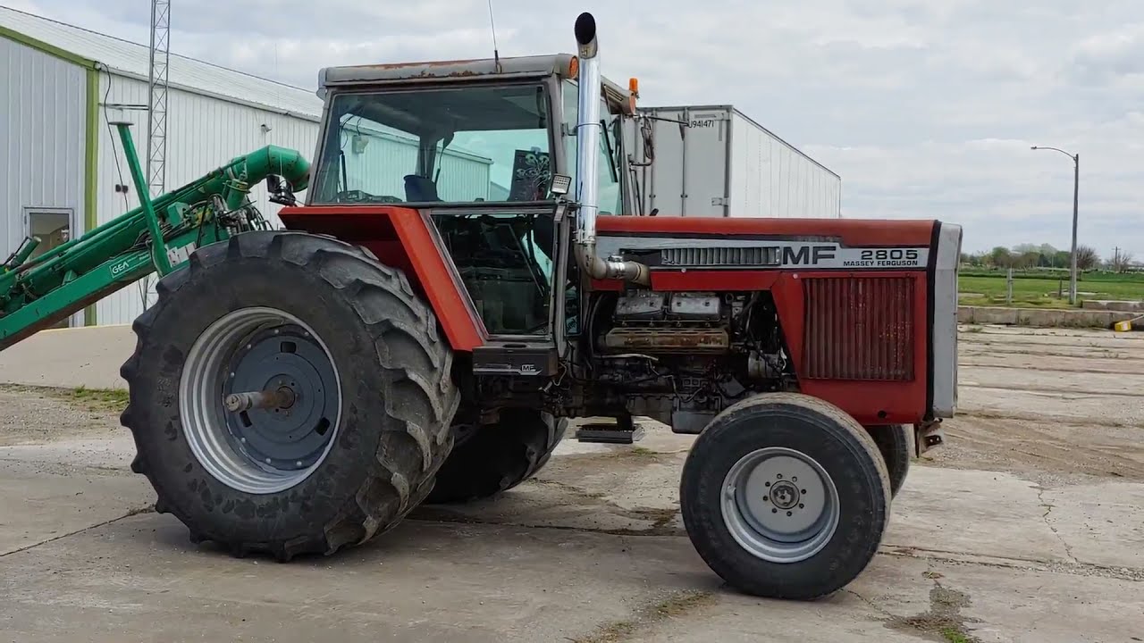 BIGGEST TIRES on 2wd tractor? BIG V-8 TURBO 640 cu in Massey Ferguson ...