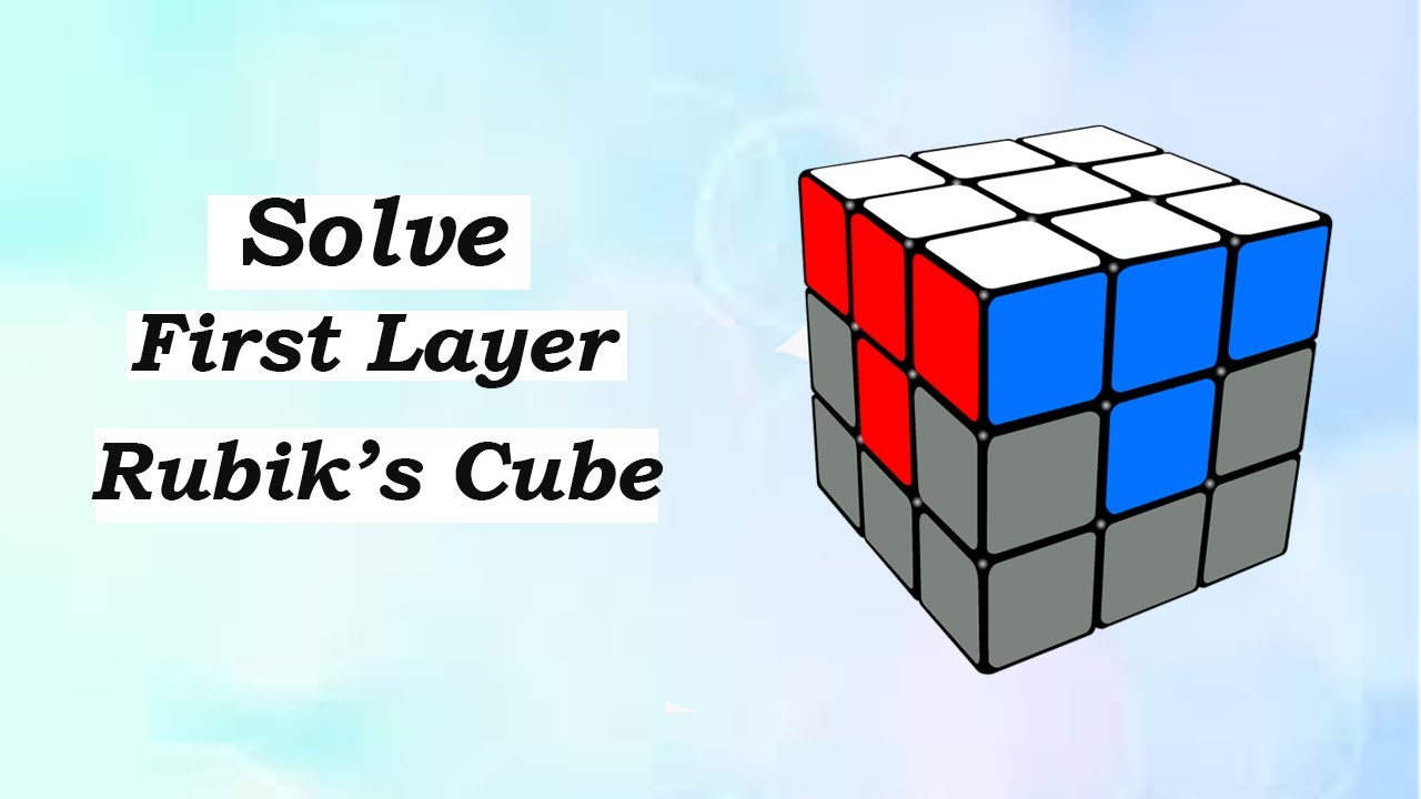 How To Solve The 3x3 Rubik s Cube First Layer For Beginner 2020 how-to-solve-the-3x3-rubik-s-cube-first-layer-for-beginner-2020