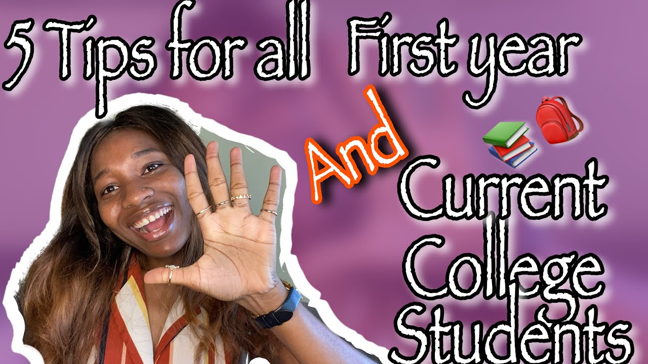 5 Best College Tips and ADVICE for all FIRST YEAR and CURRENT COLLEGE ...