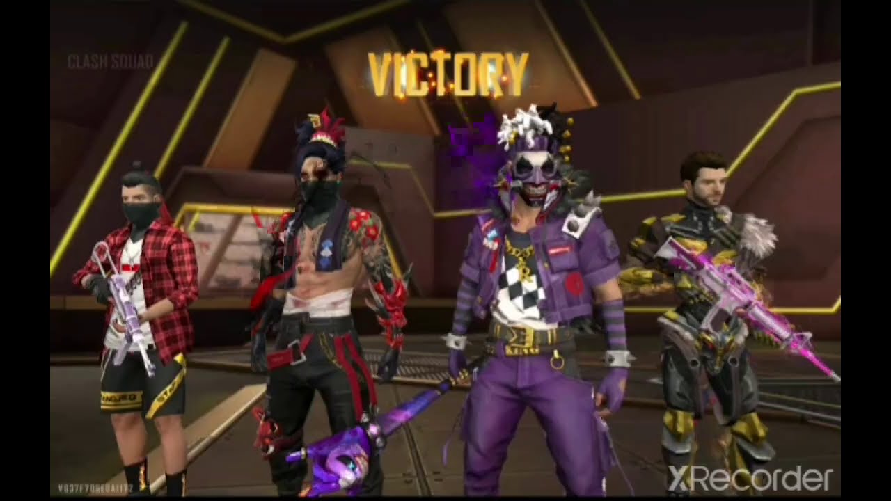 Clash Squad Gameplay- 4v4(Garena Free Fire) - YouTube