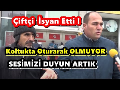 ÇİFTÇİNİN İSYANI !!! | CAN KULAĞIYLA DİNLEYİN - Sokak Röportajları