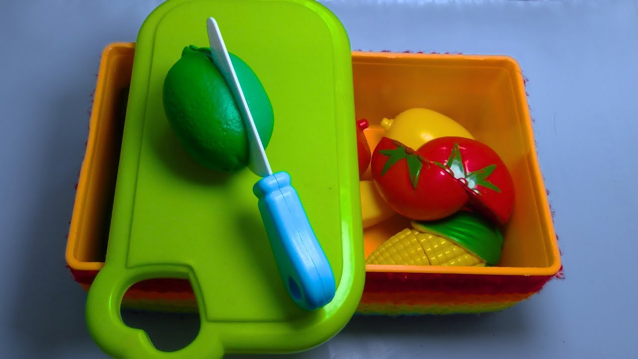 食材 野菜切り＆フルーツ切り | ASMR how to cut Fruits and Vegetables | Sound ASMR plasticfruits | split fruits ...