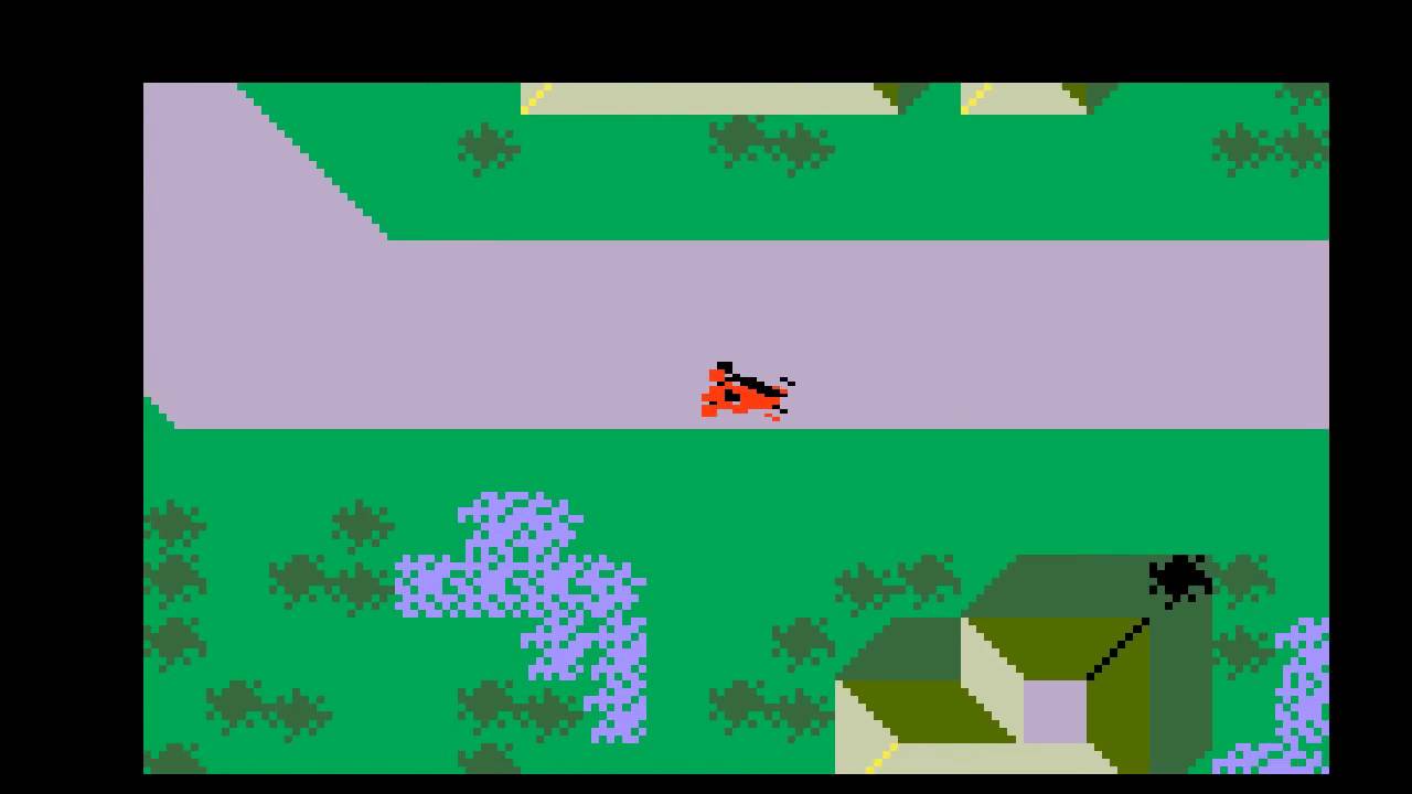 Auto Racing - Intellivision - Track 3 - YouTube