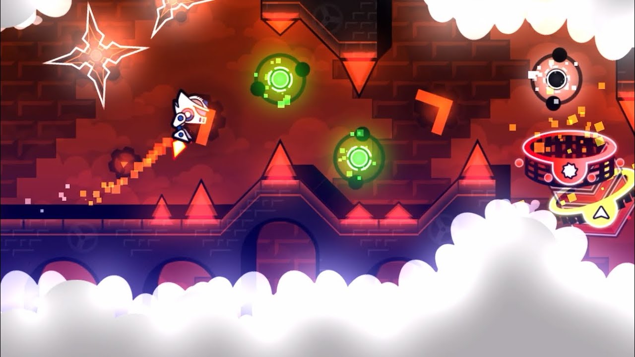 Neon Castle by PotatoBaby | GEOMETRY DASH - YouTube