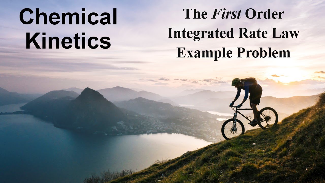 First Order Integrated Rate Law Example 1: Chemical Kinetics - YouTube