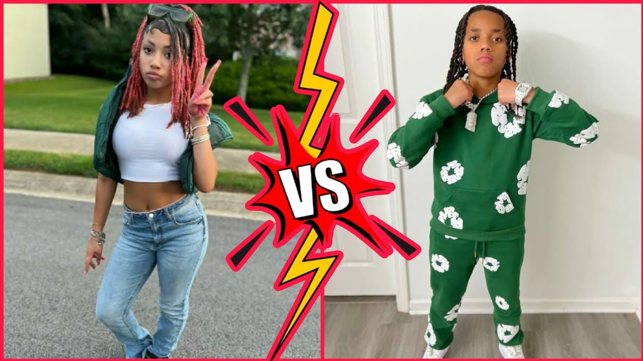 Dezy (The Lit Sister) VS KD Da Kid | Lifestyle | Comparison ...
