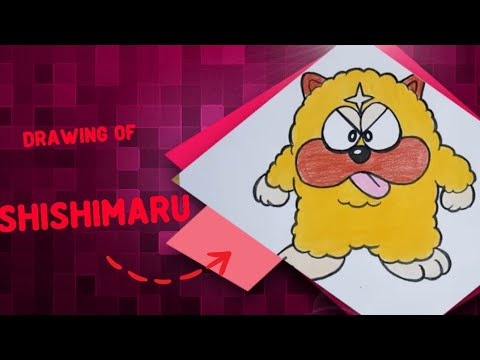 Drawing of shishimaru from ninja hattori by Ishan/cartoon drawing ...