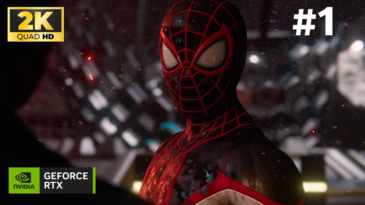 SPIDER-MAN MILES MORALES PC Gameplay Walkthrough Part 1 FULL GAME [2K ...