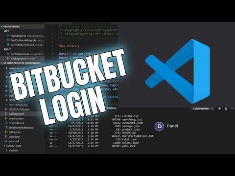 How to Login BitBucket in Visual Studio Code? - YouTube