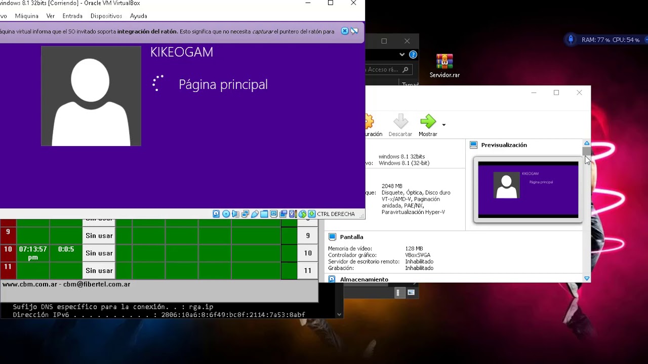 INSTALAR Y DESINSTALAR CONTROL DE CIBER EN MAQUINA VIRTUAL - YouTube