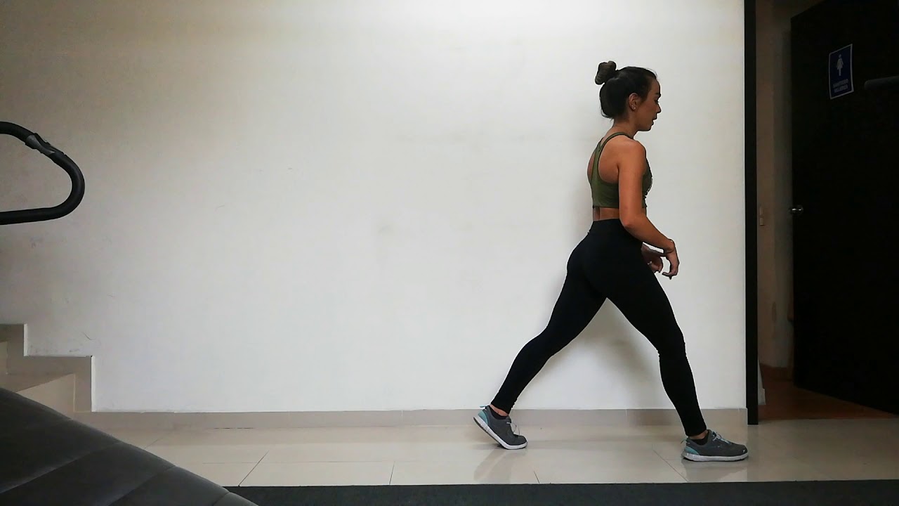 Front To Back Lunges - YouTube