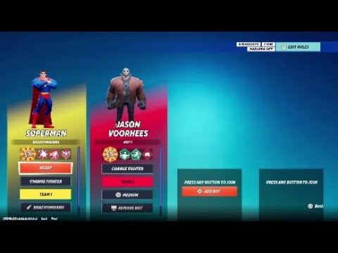 Multi-Versus SuperMan vs Jason Voohees #Games - YouTube