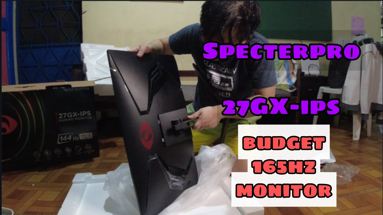 Specterpro 27GX-IPS | UNBOXING AND REVIEW - YouTube