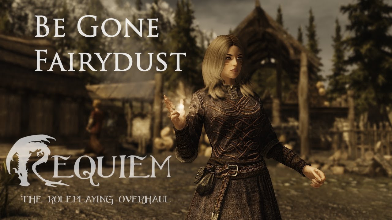 Skyrim Requiem 3.0 Mod - Magic Visual Fixes - YouTube