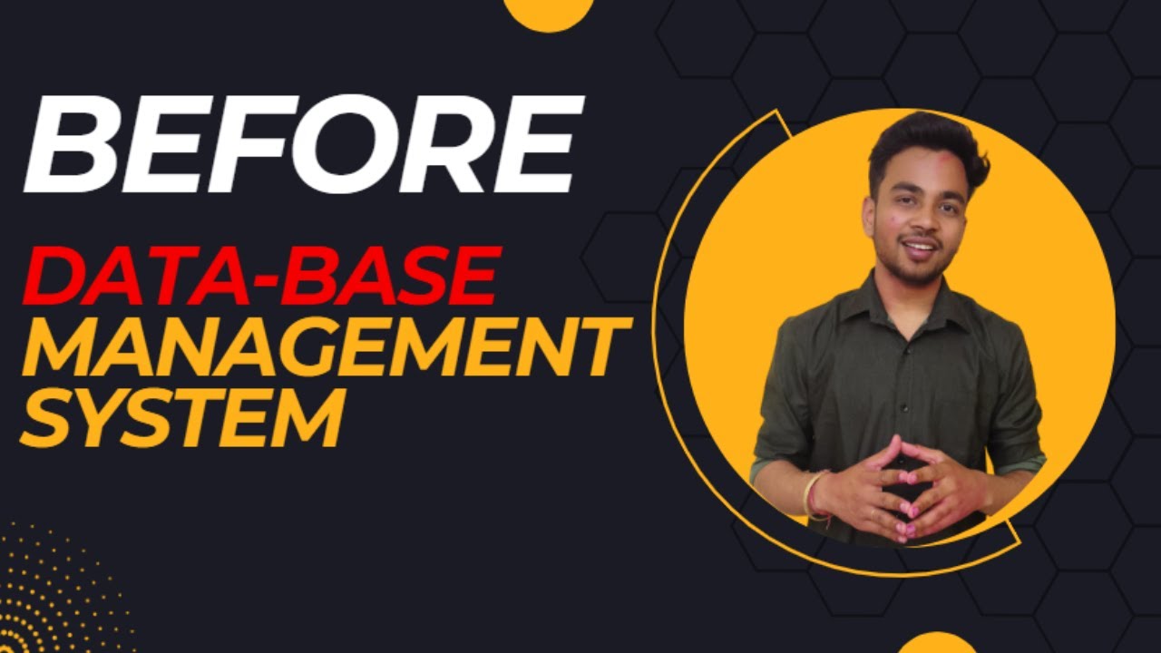 Before DBMS | File System vs. Database Management System ...