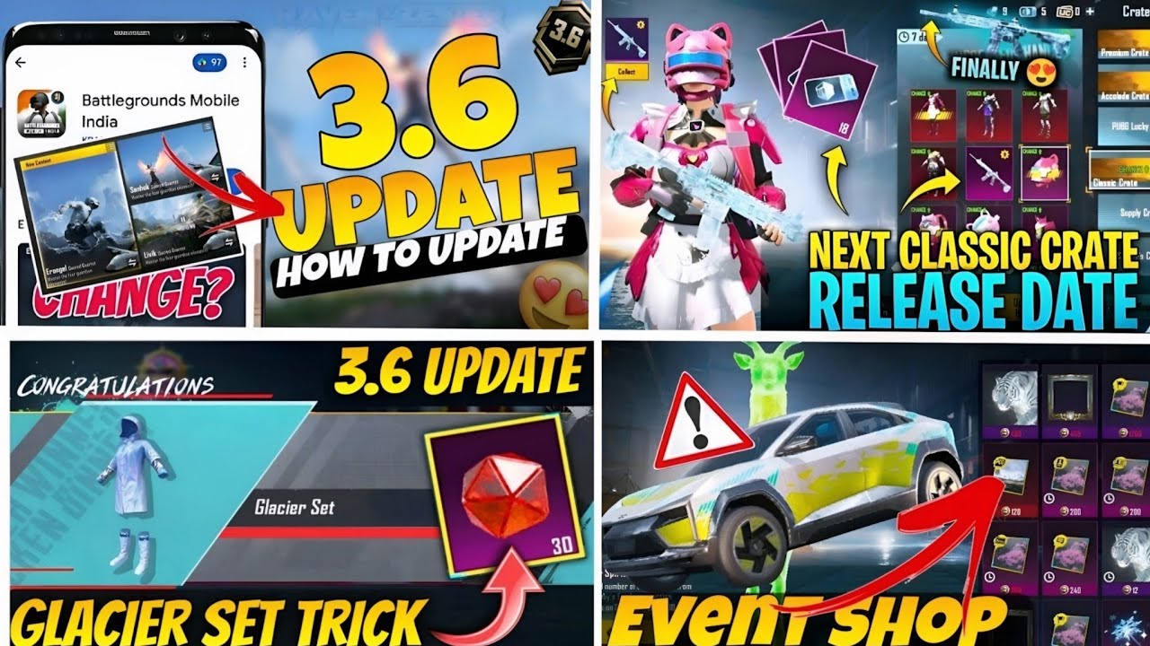 How to update bgmi 3.6 ? Finally BGMI update trick | finally New event ...