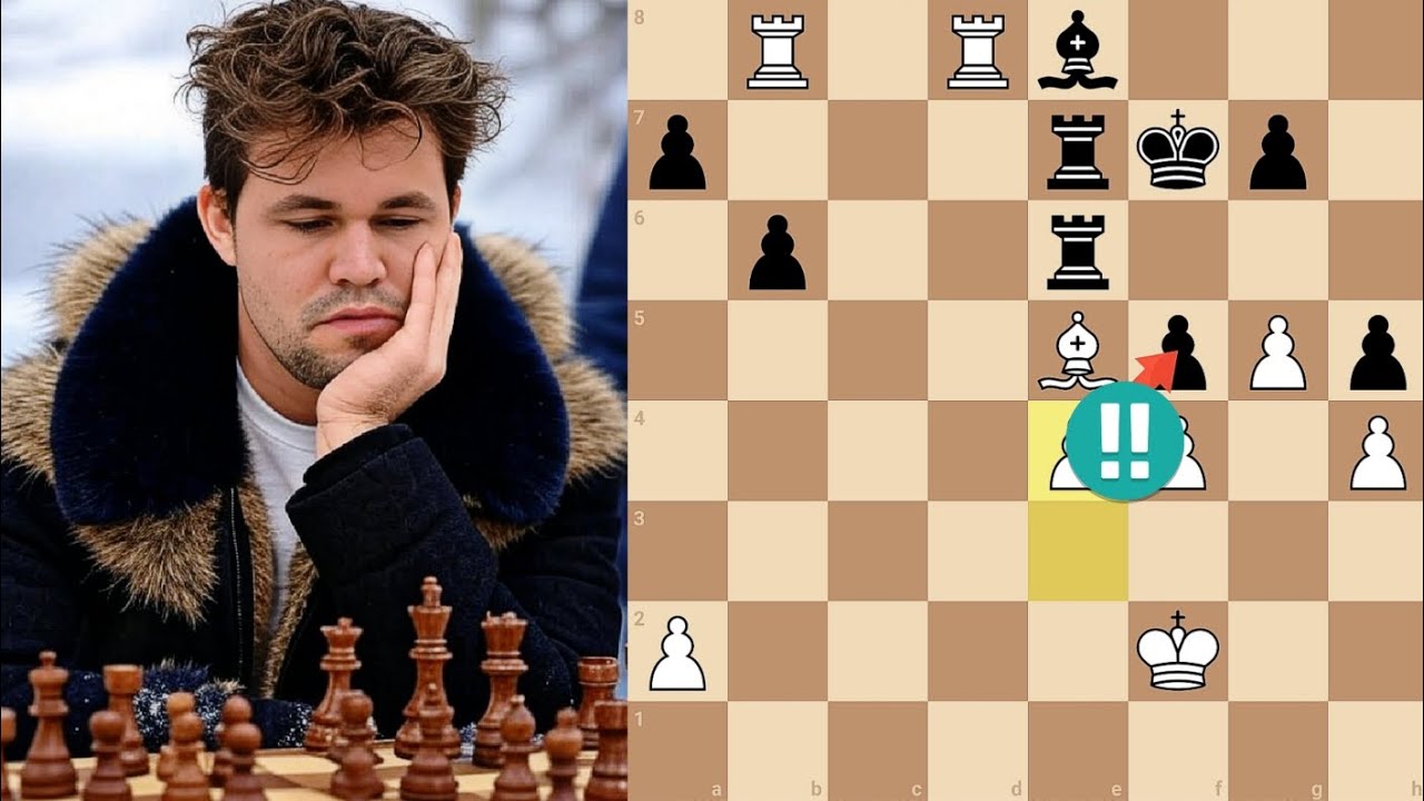 Magnus Carlsen’s ENDGAME Brilliance ( e6!!) SHOCKS Chess World! - YouTube