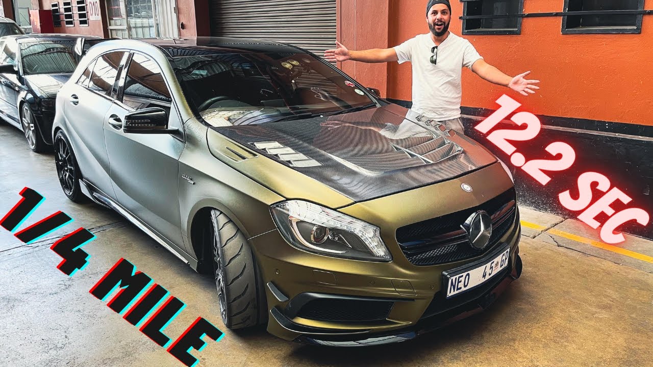 FASTEST MERCEDES A45 AMG IN THE COUNTRY! - LAUNCH!!! - YouTube