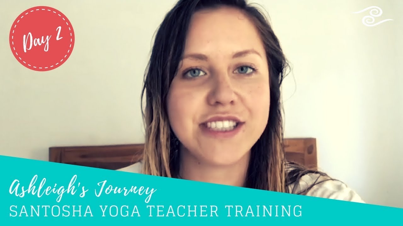 Day 2 - Santosha Yoga Teaching Journey - YouTube