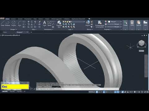 Come creare un cuscinetto in Autocad 2020 - YouTube
