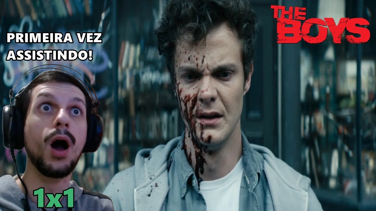 SUPER-HERÓIS MALUCOS?! Primeira Vez Assistindo THE BOYS | 1x1 React ...