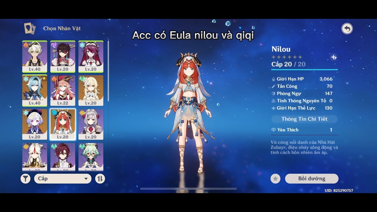 Tặng Acc genshin reroll cho mọi người - YouTube