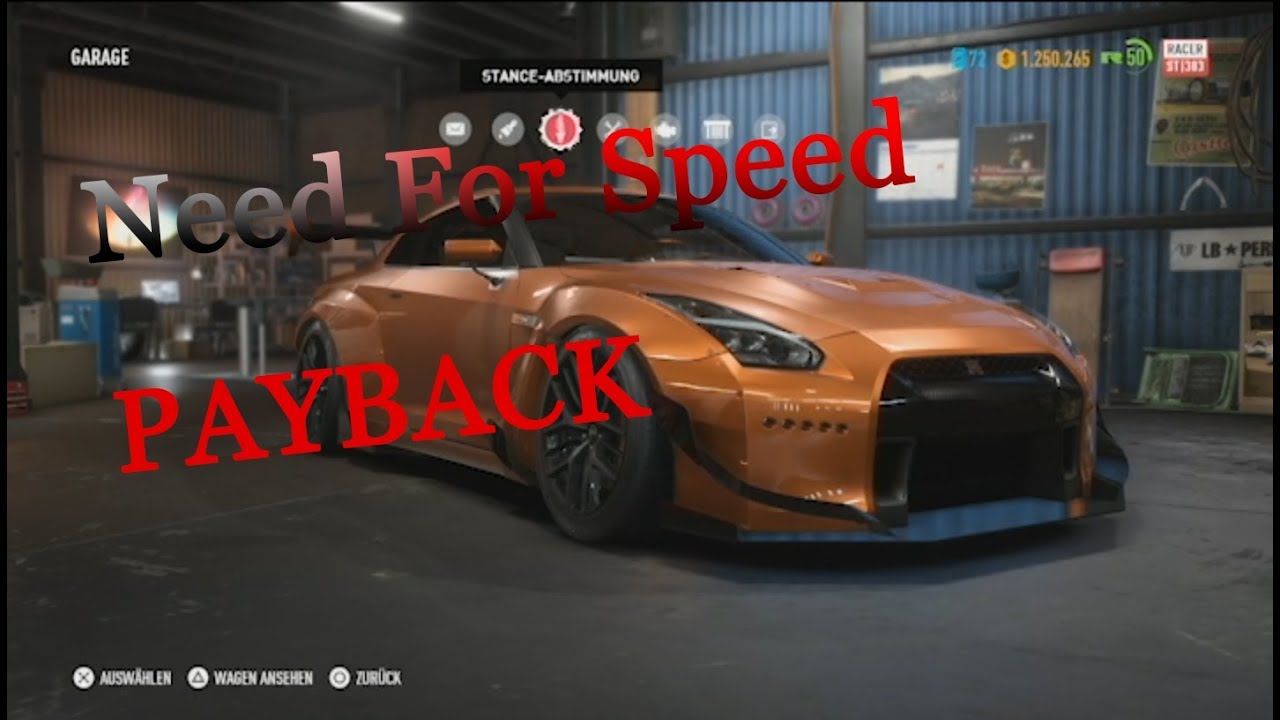 Nissan GTR Tunning | Need for Speed PayBack | FloxLP - YouTube