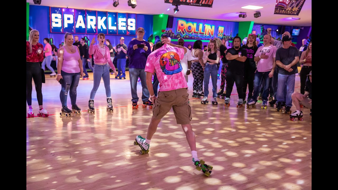 Fellas of the USA Shuffle Skate event - YouTube