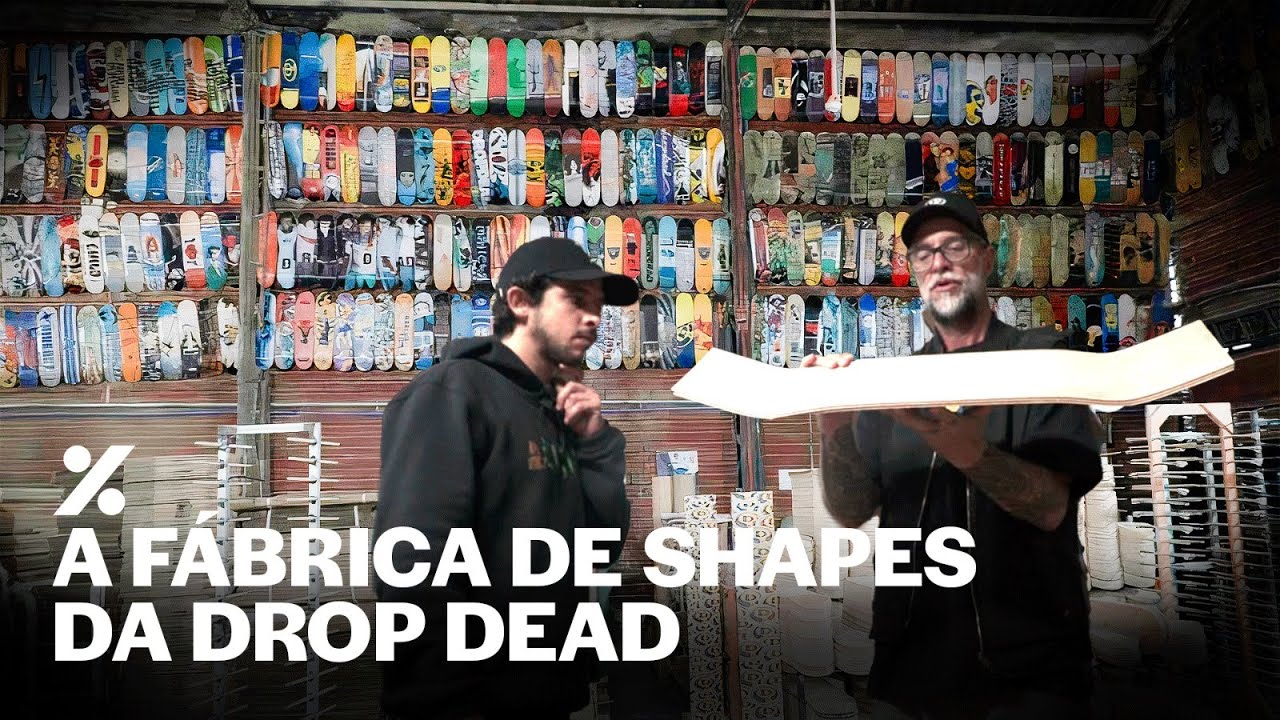 COMO É FEITO O SHAPE DO SKATE - DROP DEAD - YouTube