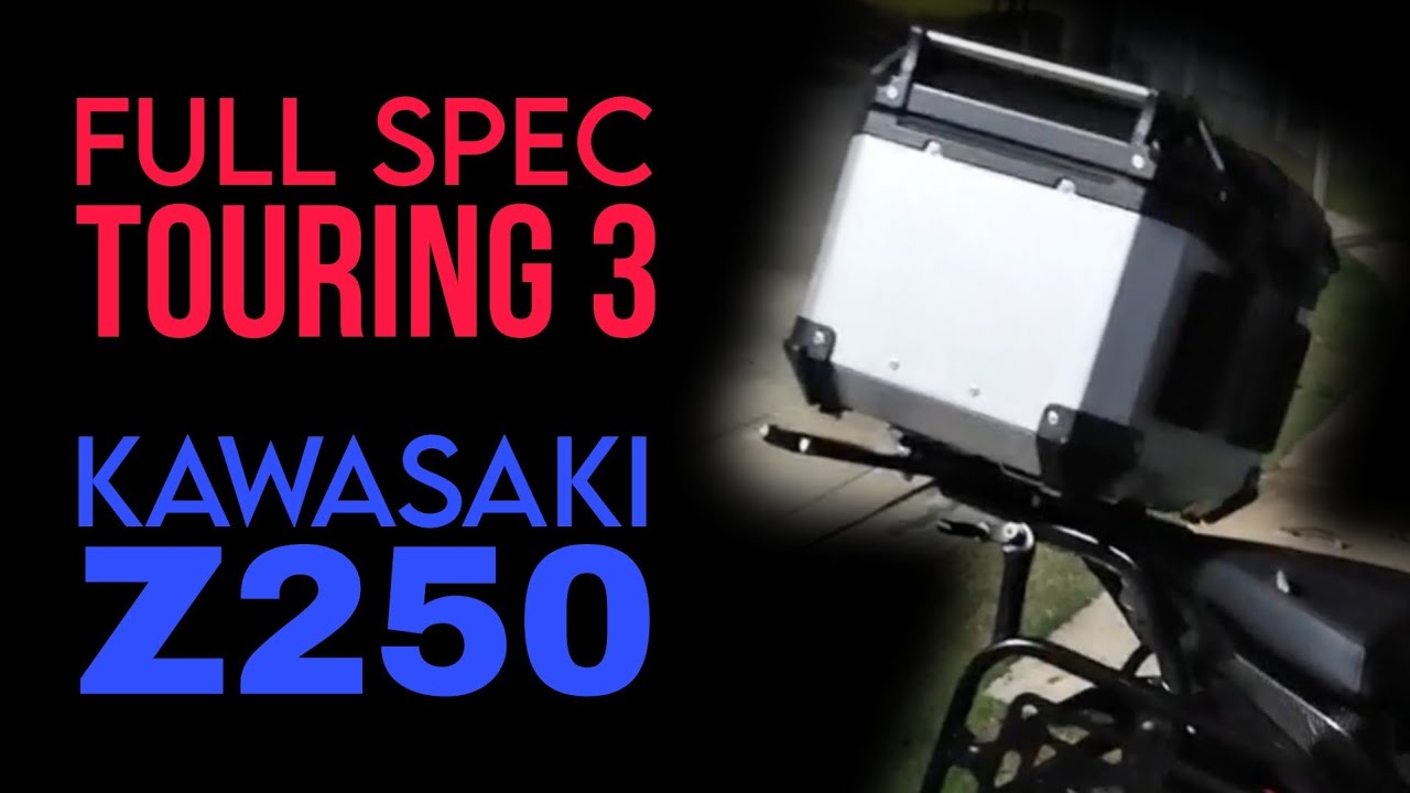 MODIF LAGI Z250 TOURING : CUSTOME LAMPU, TOP BOX MOTOWOLF & PET CARRIER ...