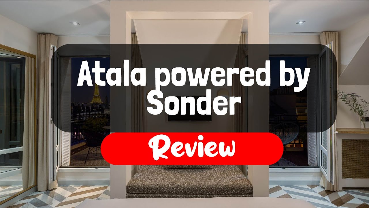 Atala powered by Sonder Review - Is This Paris Hotel Worth It? - YouTube