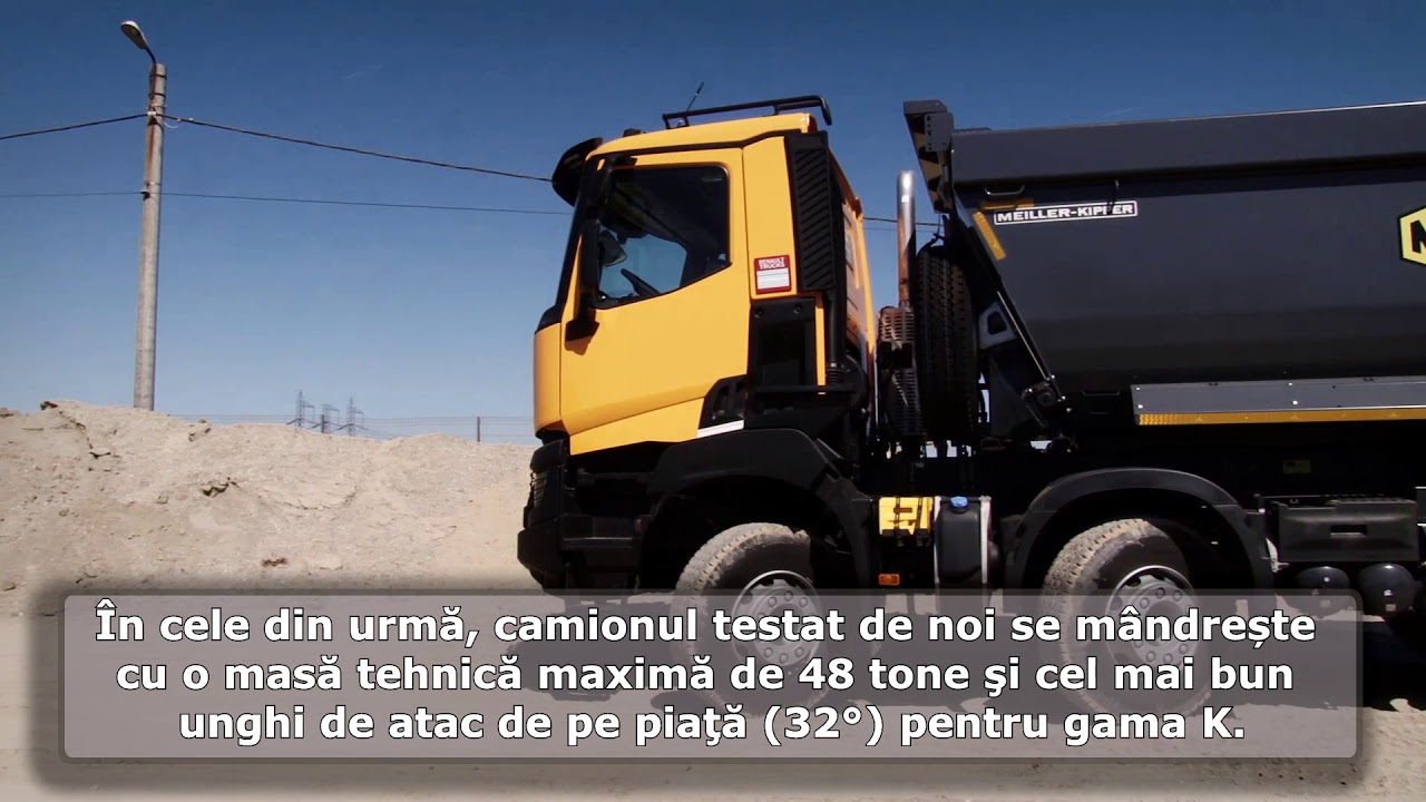 Truck test - Renault Trucks K460 - YouTube