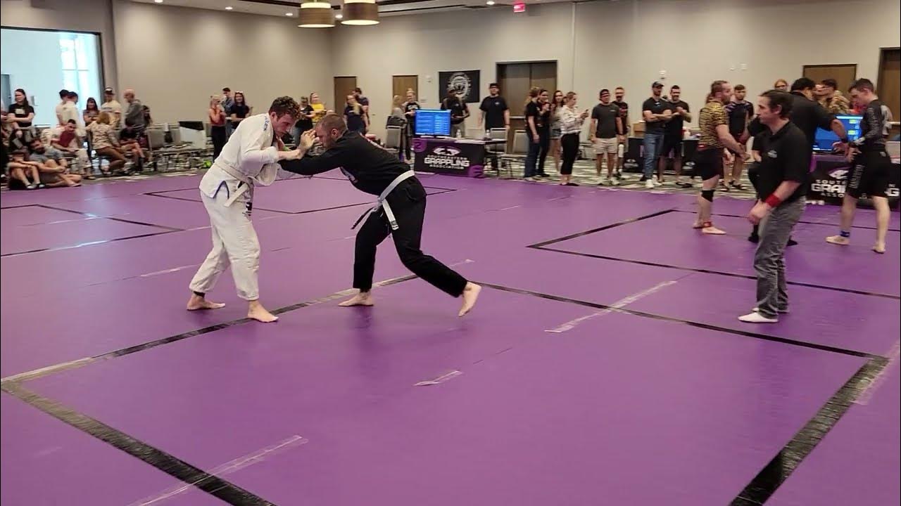 White belt BJJ match with RNC finish. Holy City Sub Series March 2023 - YouTube