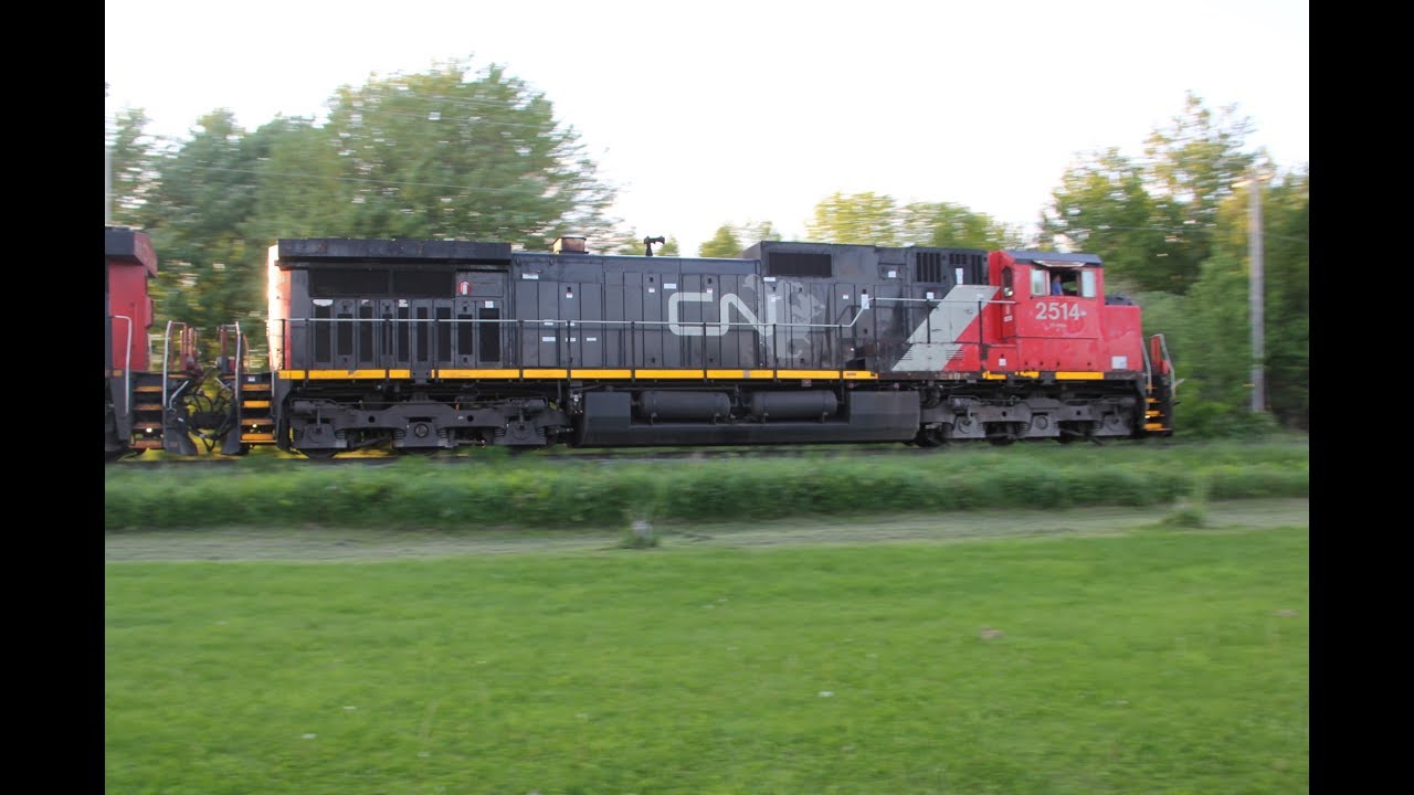 CN 368 CN 2514 2257 StPaulin 7Jun17 105Cars - YouTube
