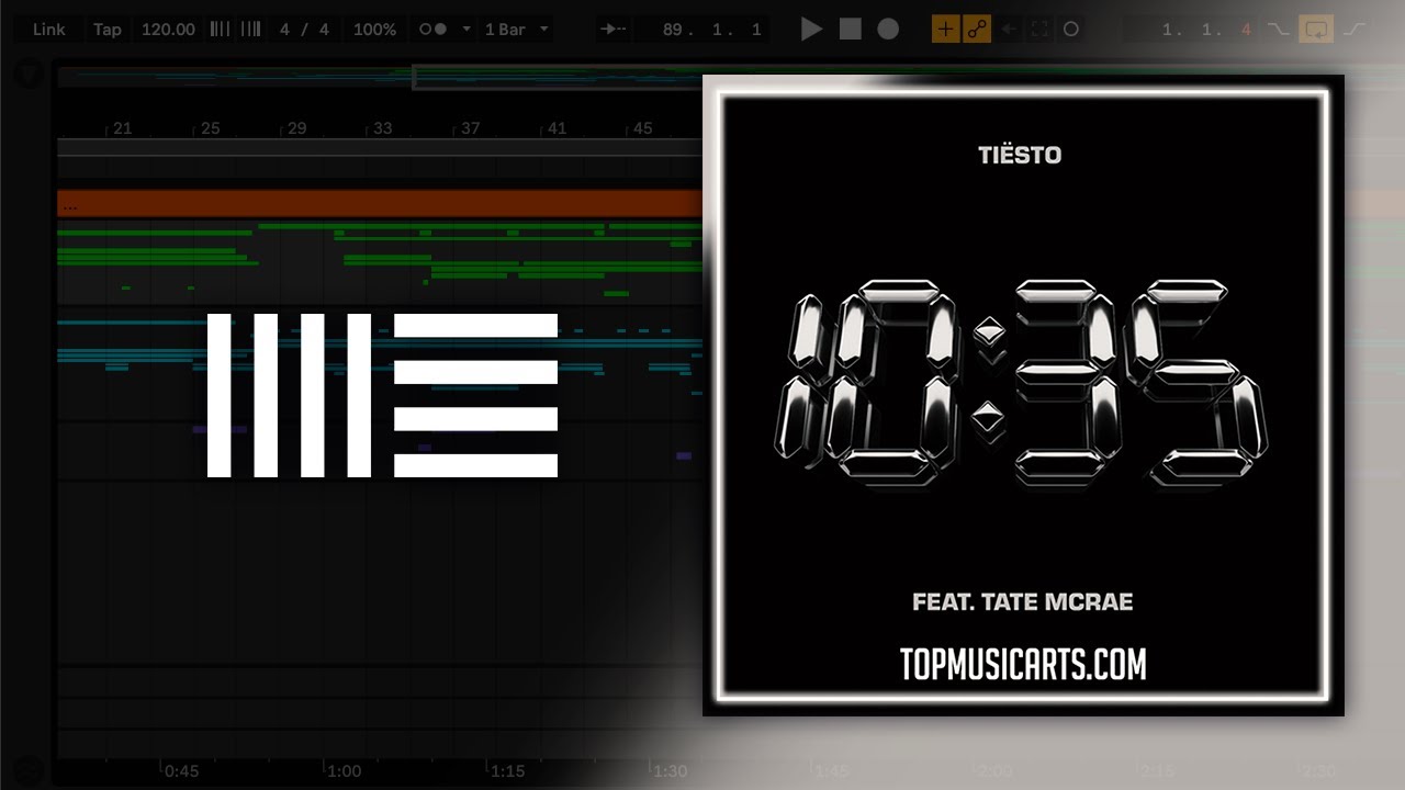 Tiësto - 10:35 feat. Tate McRae (Ableton Remake) - YouTube