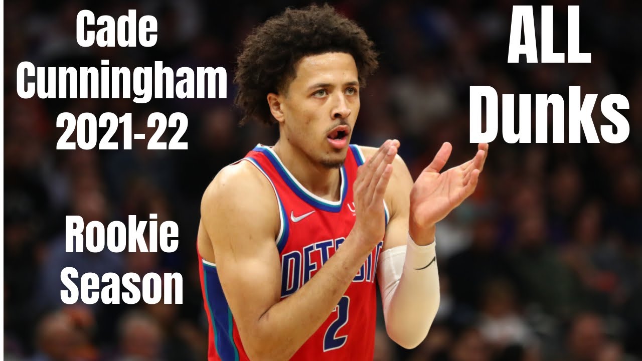 Cade Cunningham 2021-22 ALL Dunks - YouTube