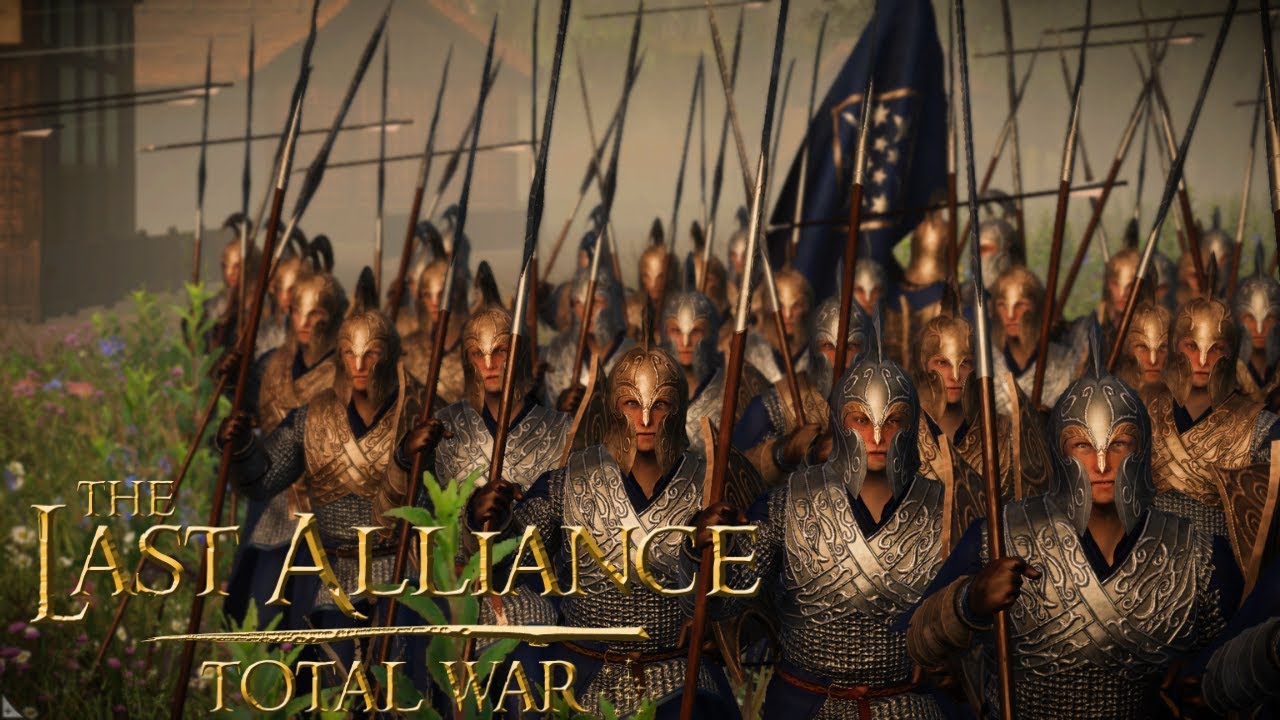 NUMENOR AND THE ELVES UNITE AGAINST SAURON! - Last Alliance Total War ...