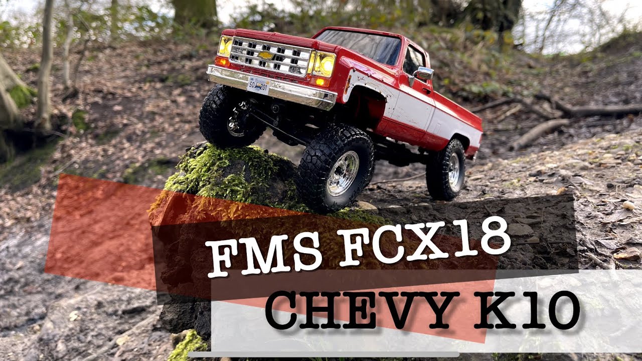 New FMS FCX18 Chevy K10 - YouTube