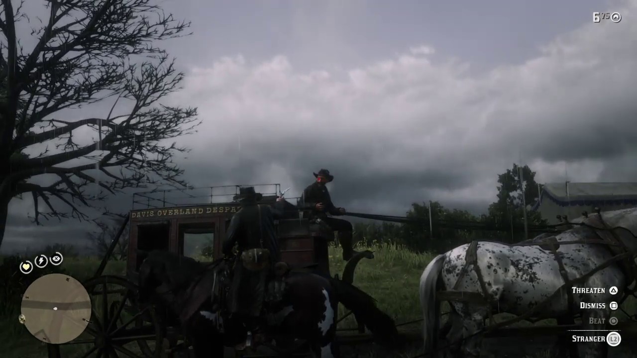 Customer convinces the driver to give money for Arthur Morgan - Red ...