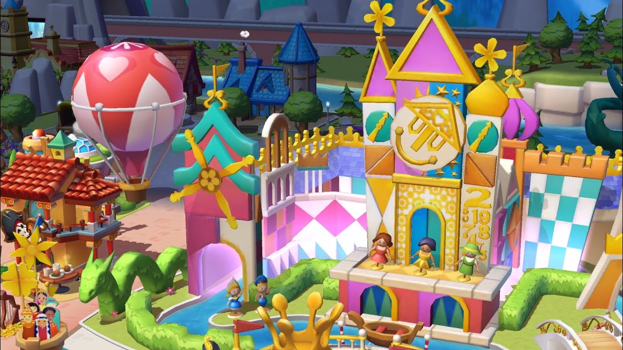 Unlocking It’s A Small World On Disney Magic Kingdoms - YouTube