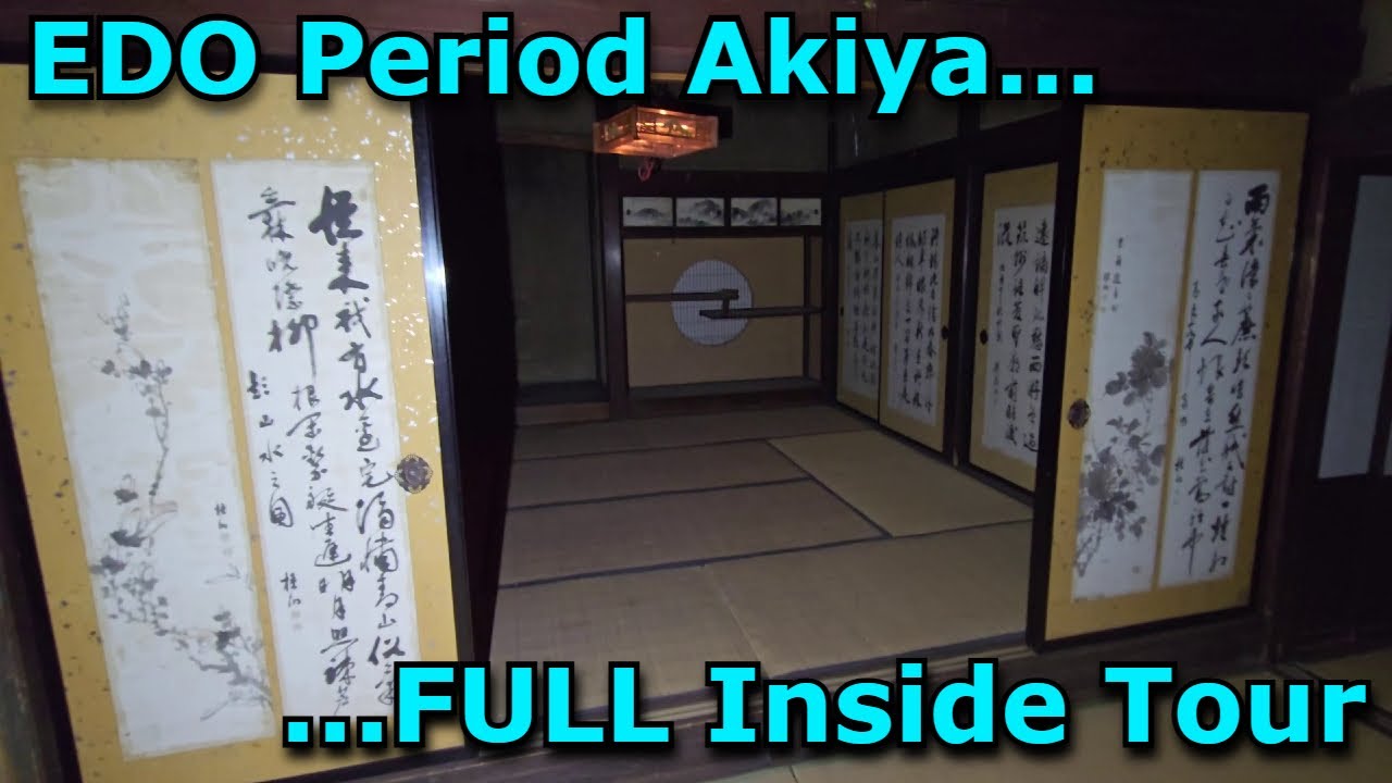 MY EDO AKIYA: INSIDE Tour & Talk EDO Akiya Restoration Season 1 - YouTube
