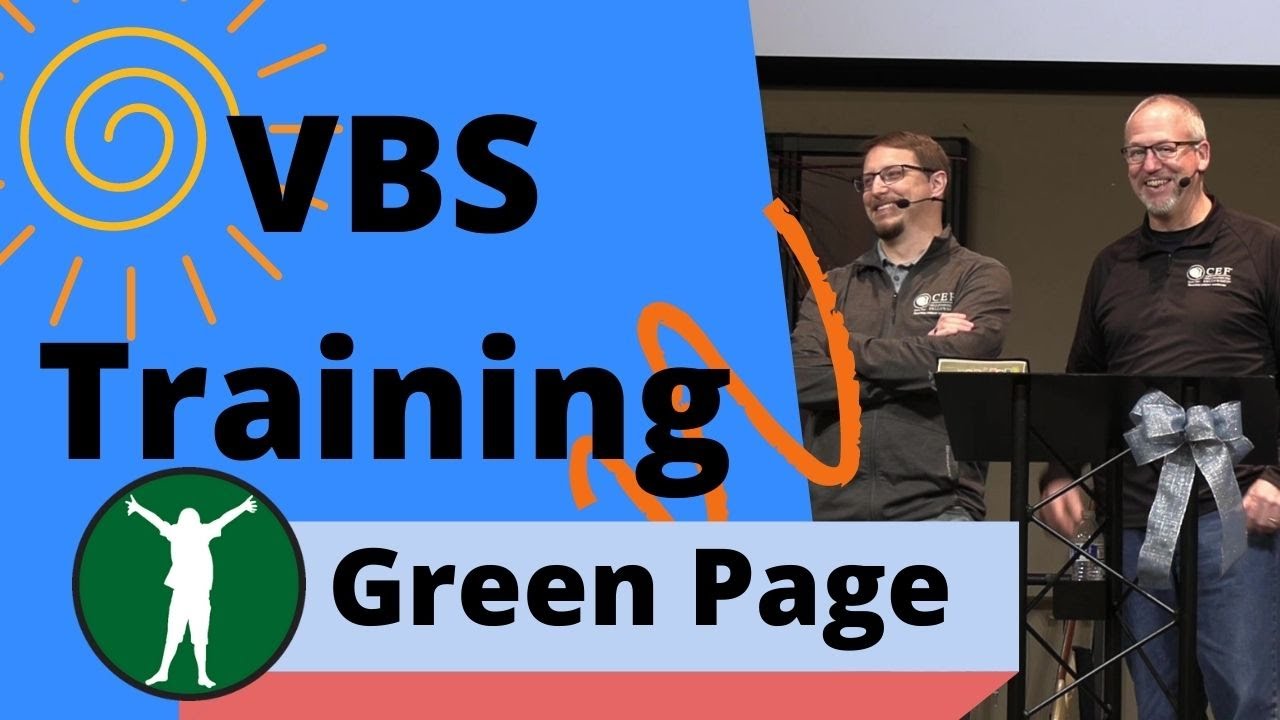 VBS Training: Wordless Book - Green Page - YouTube