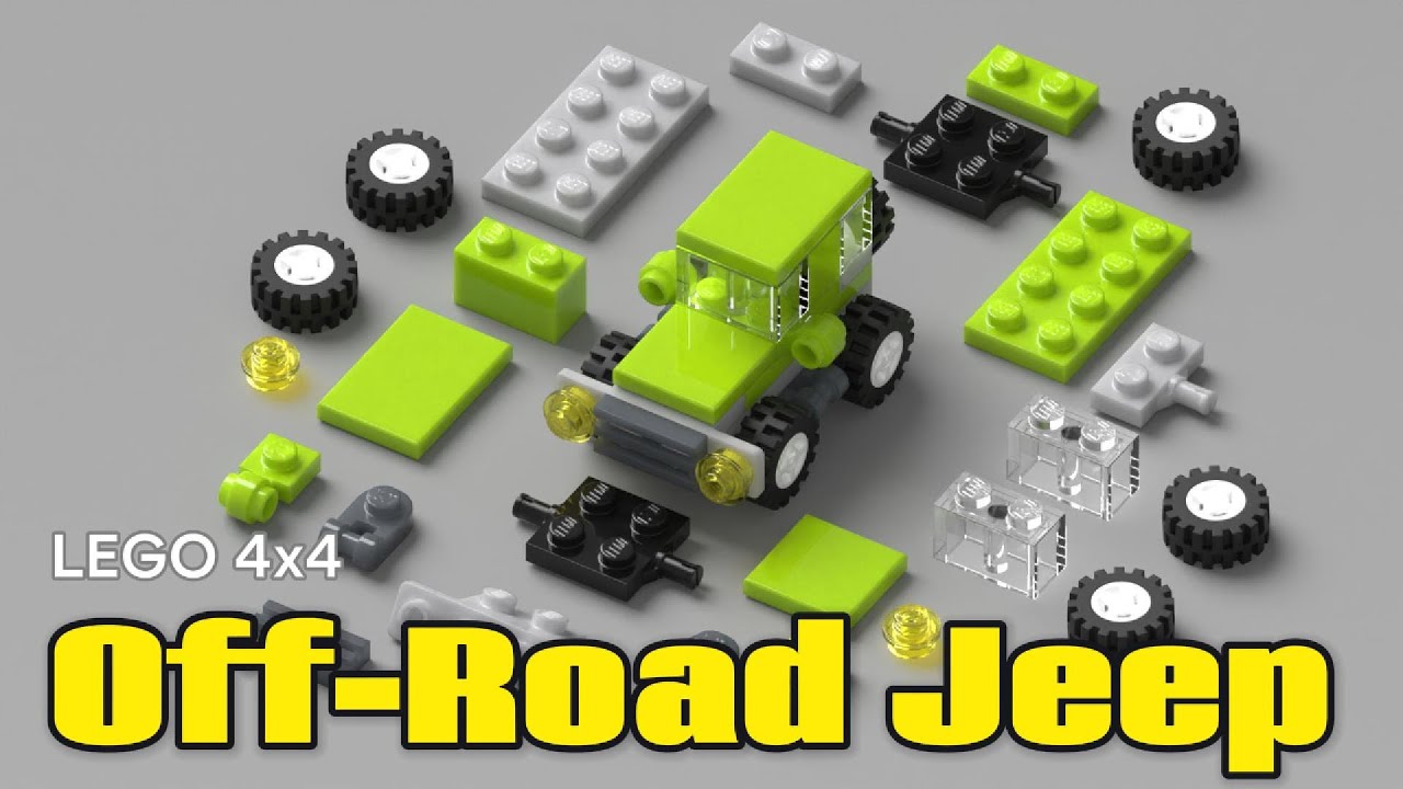 Build a LEGO Off-Road Jeep! ⛰️ Ultimate Adventure Vehicle! - YouTube