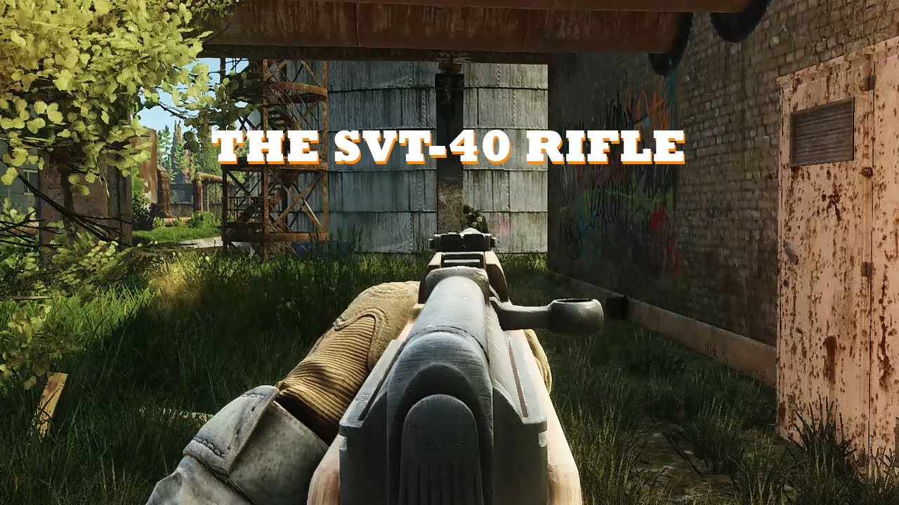 ESCAPE FROM TARKOV GUNS: THE SVT-40 RIFLE - YouTube