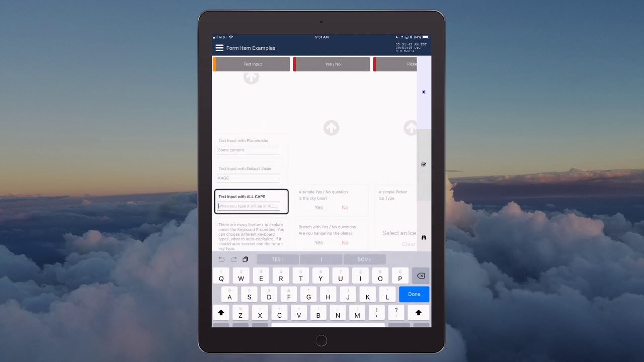 Form Item Examples YouTube Form Item Examples YouTube