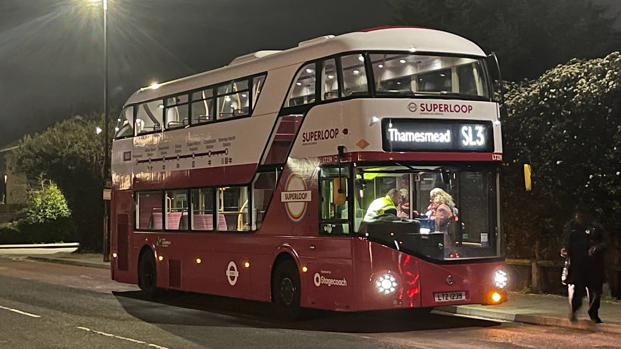 FRV. Stagecoach London Route SL3 : Bromley North - Thamesmead | LT239 ...