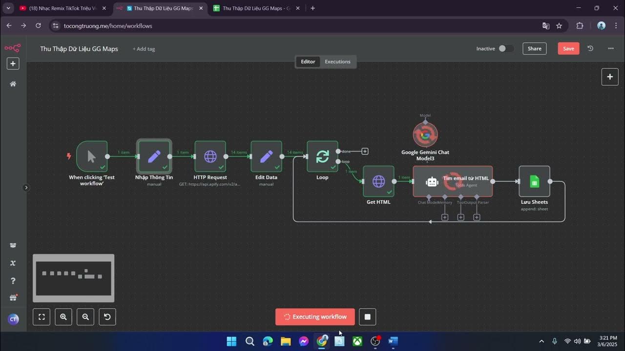 n8n WorkFlow Automation Crawl Google Maps - YouTube